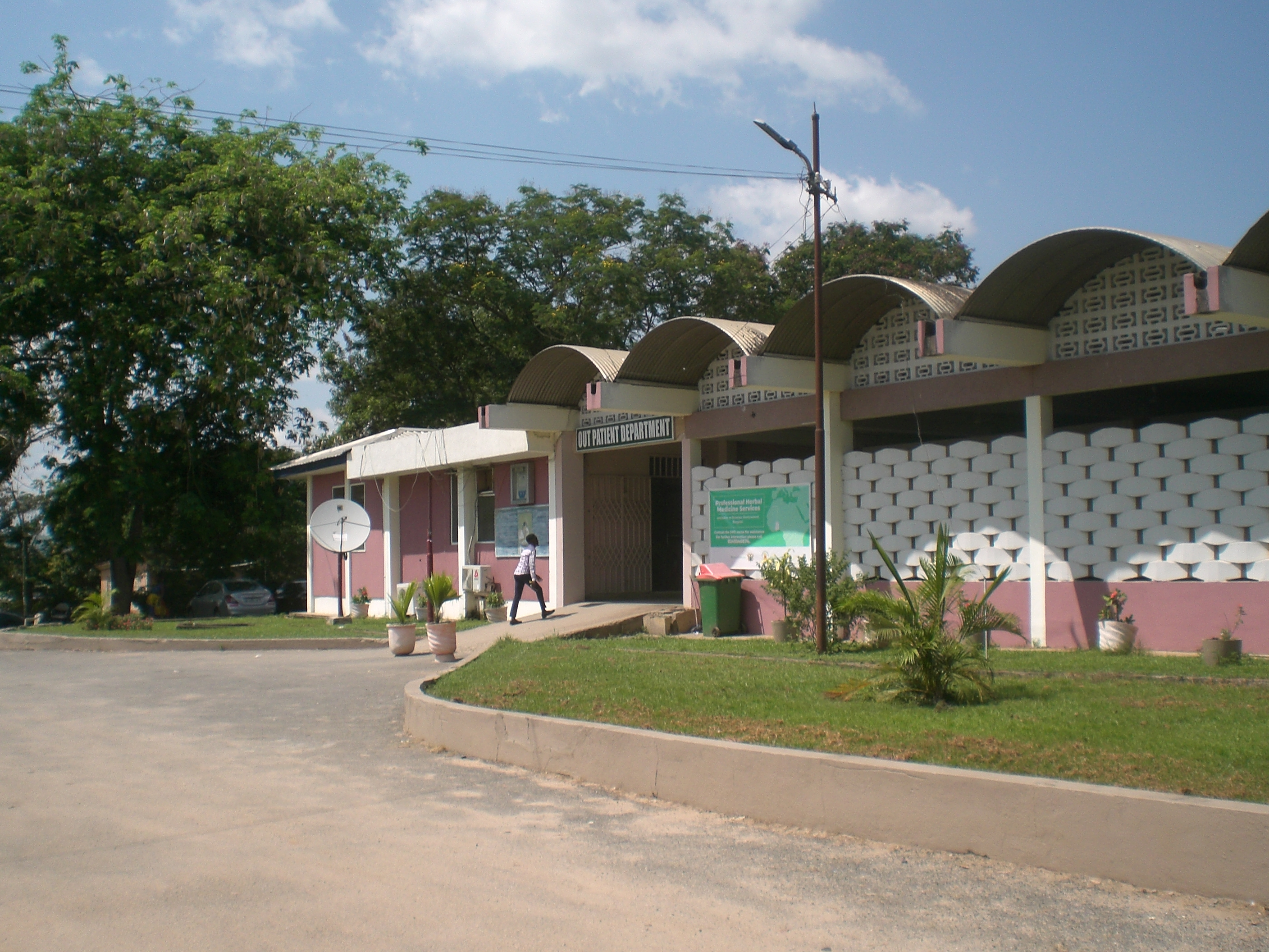 Multidrug resistant TB patient clinic in Nsawam Hospital, Ghana ...